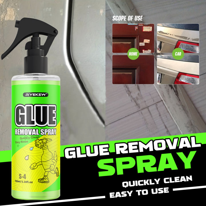 Glue Removal Spray Sticky Residue Remover Car Window Film Adhesive ...