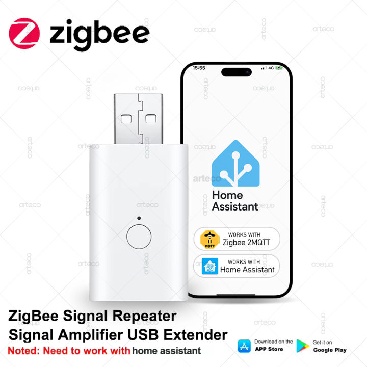 ZigBee 3.0 Signal Repeater USB Extender Signal Amplifier For ZigBee ...