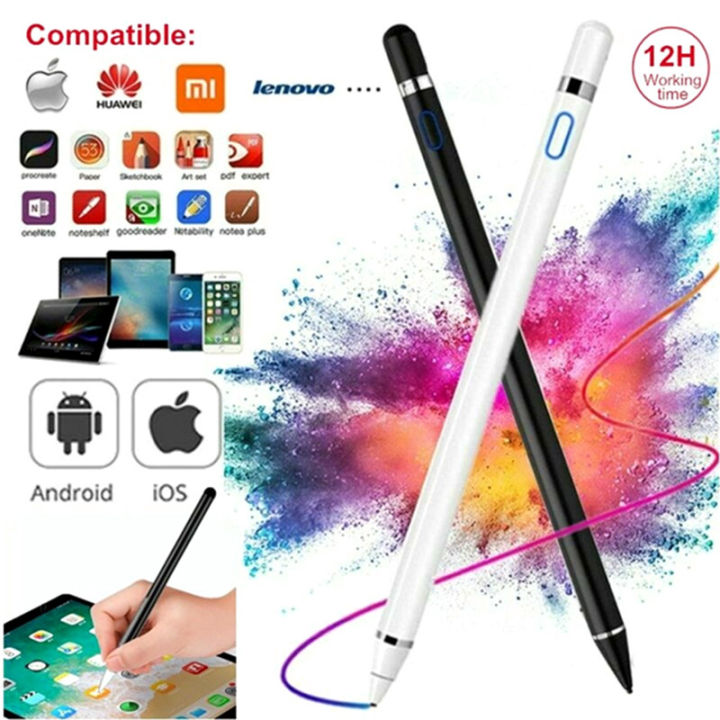 Universal Stylus 4 In 1 Touch Screen Pen Drawing Tablet Phone Capacitive Pen for Android IPhone ...