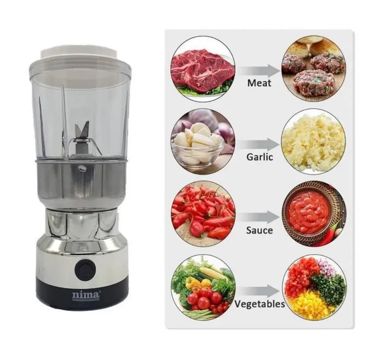 Nima Mini Mixer Grinder With Juicer Jar | Daraz.com.np