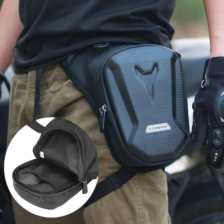 Motorcycle Leg Side Bag Leg Bag for Men Women Hard Shell New Motorbike ...