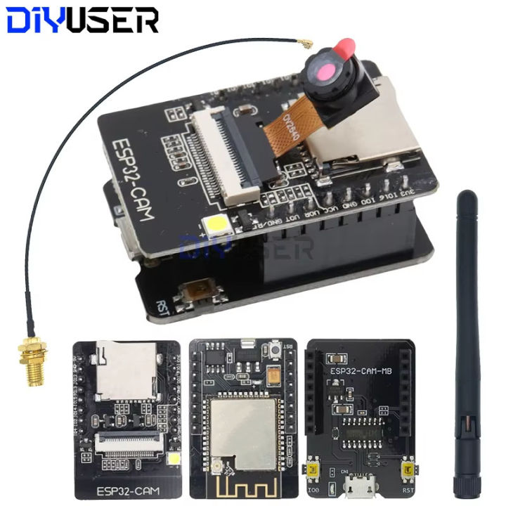 ESP32-CAM-MB WiFi Module Serial to WiFi ESP32 CAM Development Board 5V ...