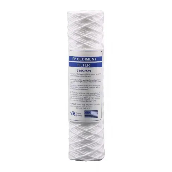 10 Inch 5 Micron Nylon Sediment Filter Cartridge | Daraz.lk