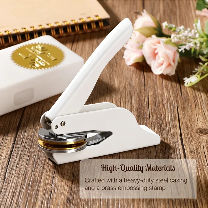Customized Embossed Stamp Personalized Custom Book Embosser Seal ...