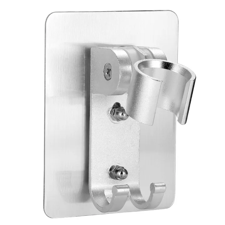 Chrome Plated Aluminium Shower Holder Wall Mounted Hand Adjustable ...