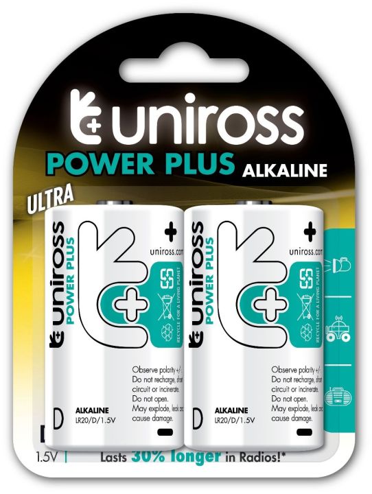 Uniross original D Alkaline BP-2 | Daraz.pk