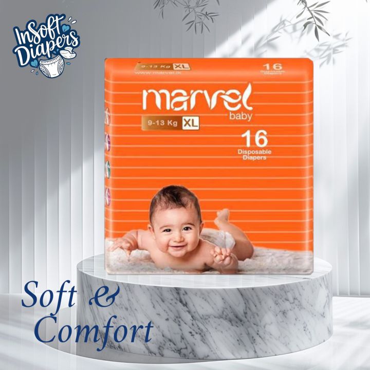 Baby diapers (Xtra Large- XL) - 16 Pcs | Daraz.lk
