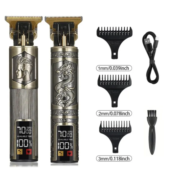 T9 Electric Push Scissors Home Haircut Pusher Three Gear Speed ...