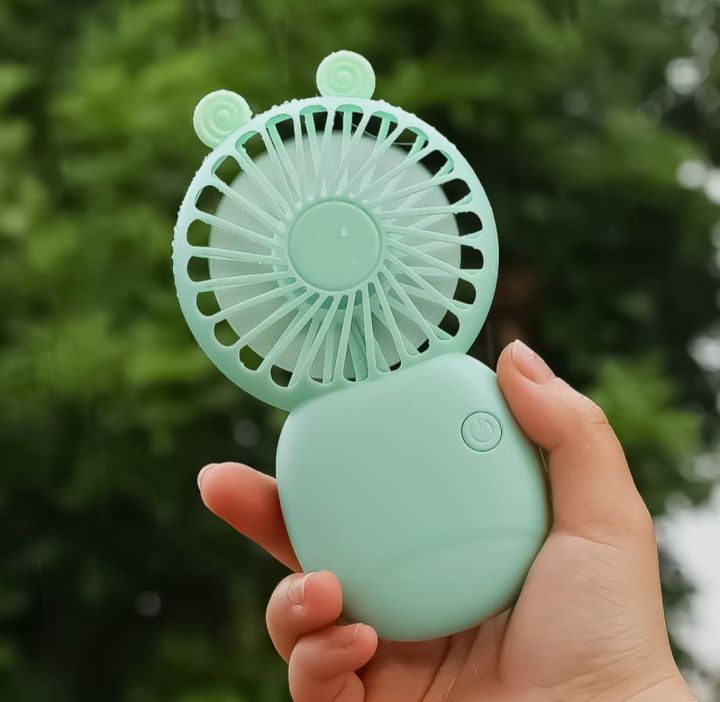 Mini Personal Portable Fan Speed Adjustable USB Rechargeable Fan for ...