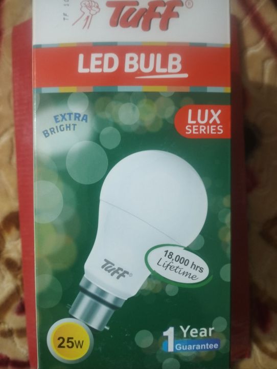 Tuff LED Bulb (25 Watt) 1 Year Warranty | Daraz.pk