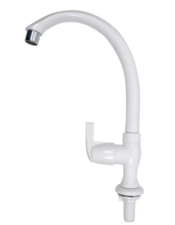 Pvc Wall Mount Plastic Kitchen Washroom Sink Tap Water Faucets | Daraz.lk