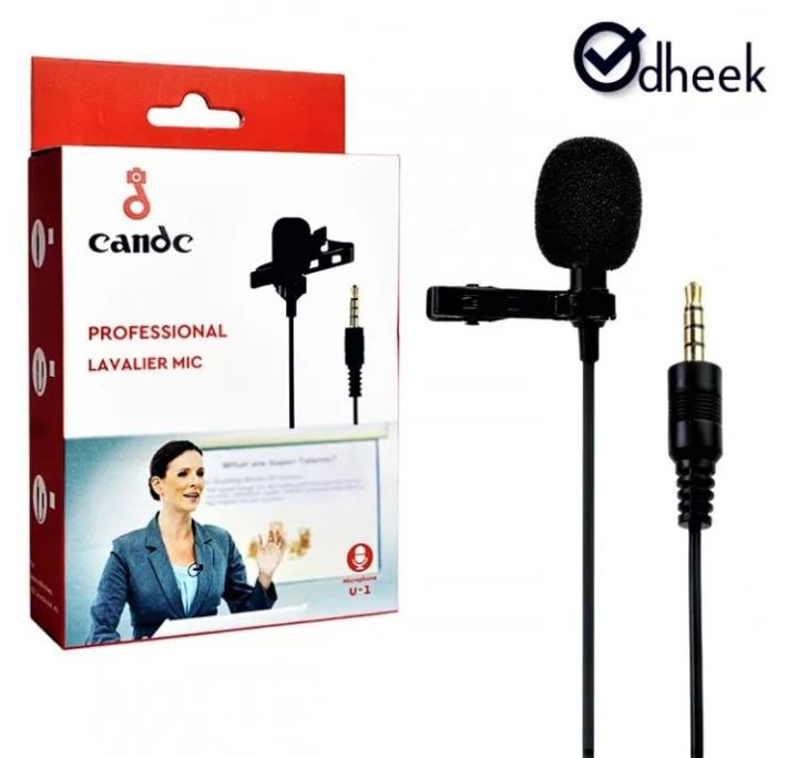 CandC U1 Professional Lavalier Microphone for Mobile Phones | Daraz.com.bd