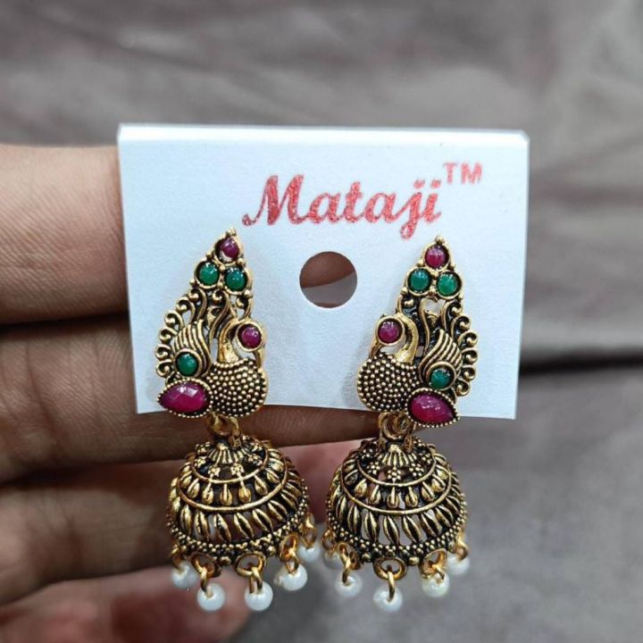 Jimiki earings|Thodu karabu|Zuha fashion | Daraz.lk