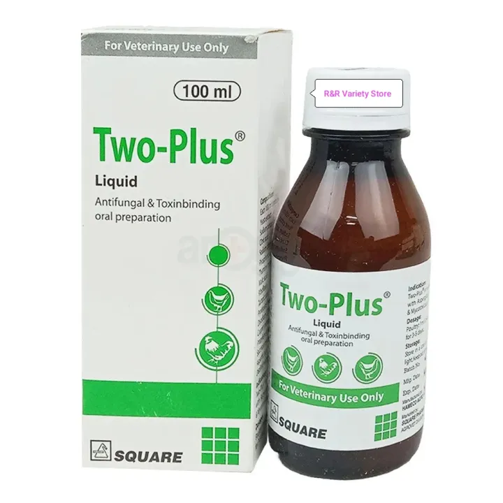 Two-Plus 100ml Antifungal & Toxinbinding Oral Preparation for Bird ...