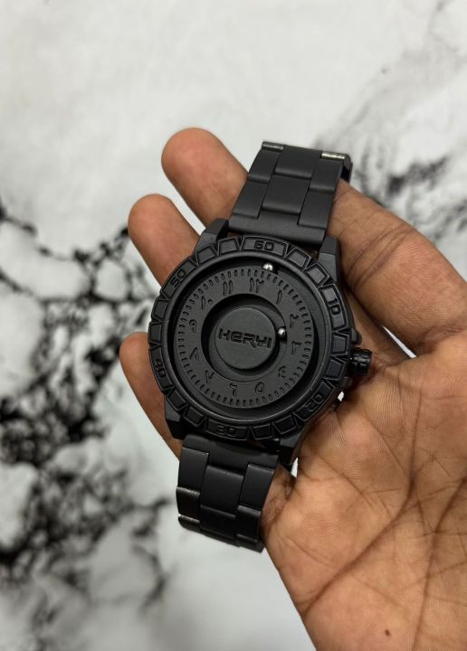 Arabic dial mate chain magnetic move watch for men | Daraz.lk