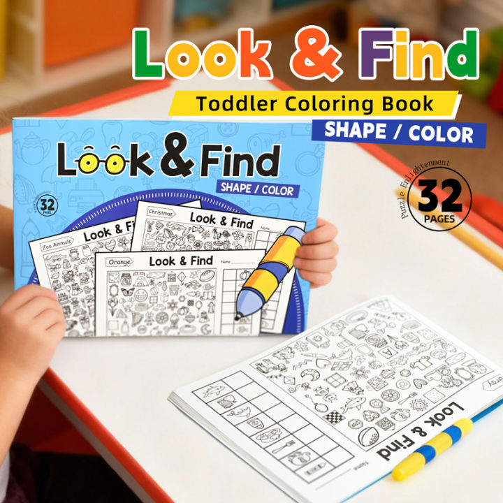 32 pages without repetition Search for Items Game Look and Find ...