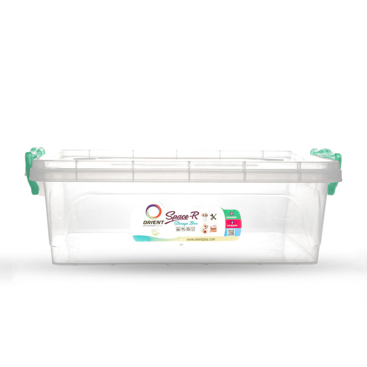 Orient Plastic Space R Storage Box 3500ml Large Size BPA Free Lockable ...