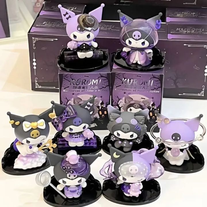 Sanrio Kuromi Blind Box Werewolf Series High-Looking Action Figure Doll ...