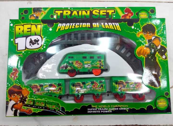 Ben 10 Mini Express Train Set for Kids – Favorite Children’s Train Set ...