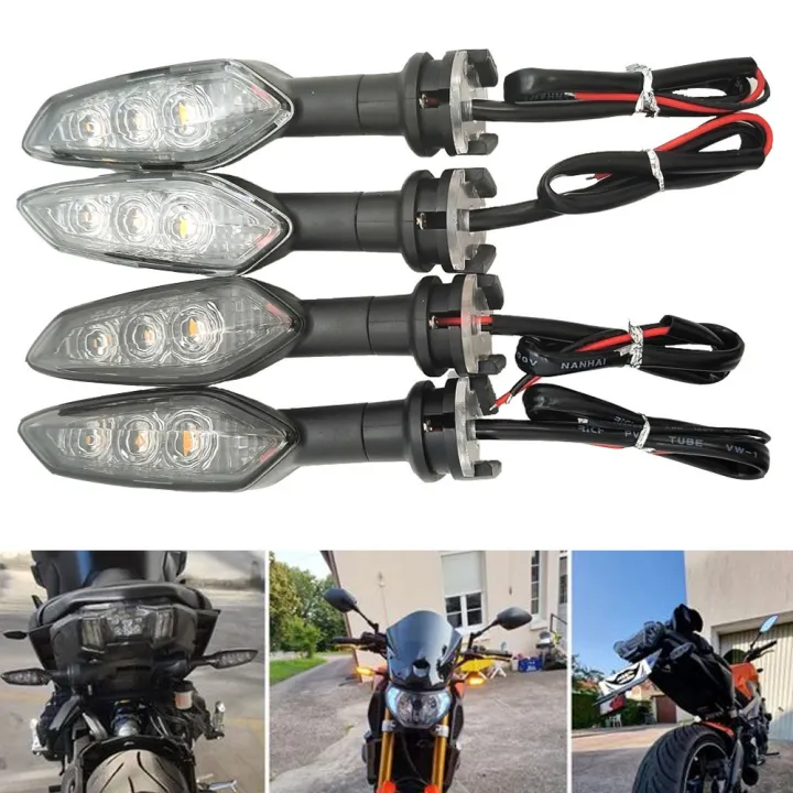 For YAMAHA YZF blinker Motorcycle Turn Signal LED Indicators Light For ...
