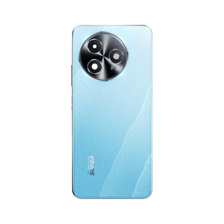 iTel S24 Back Shell Housing with Side Keypad & Camera Glass - Blue ...