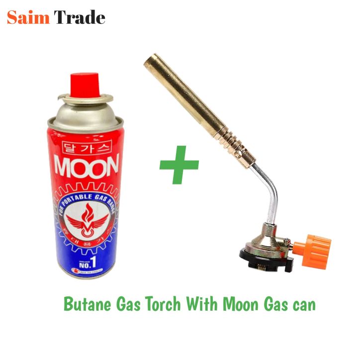 Butane Gas Torch With Gas can Moon BBQ | Daraz.com.bd