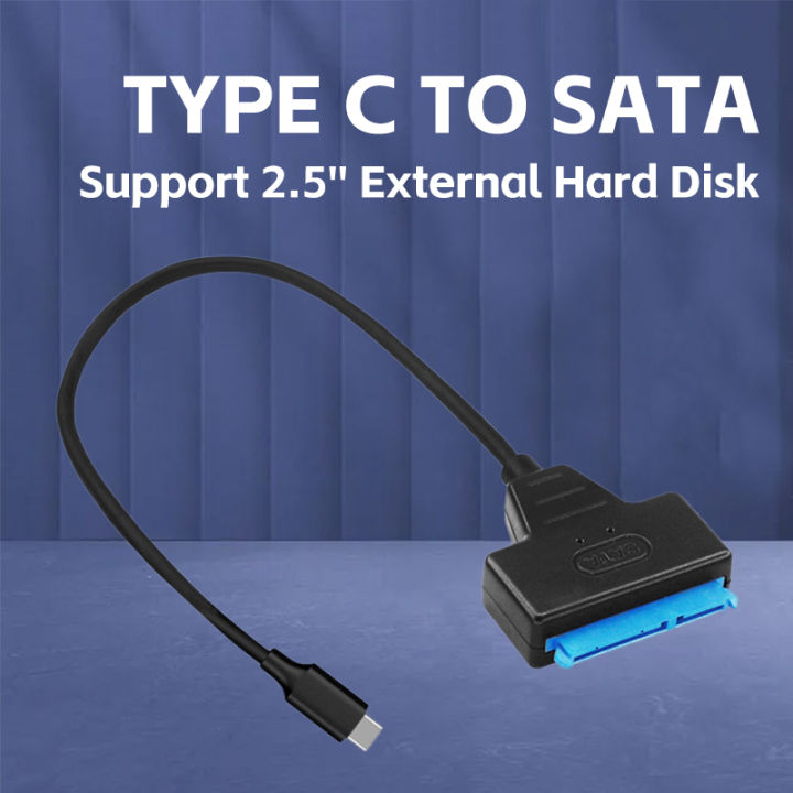 TYPE C to SATA Cable Support 2.5 Inches External HDD SSD Hard Drive ...