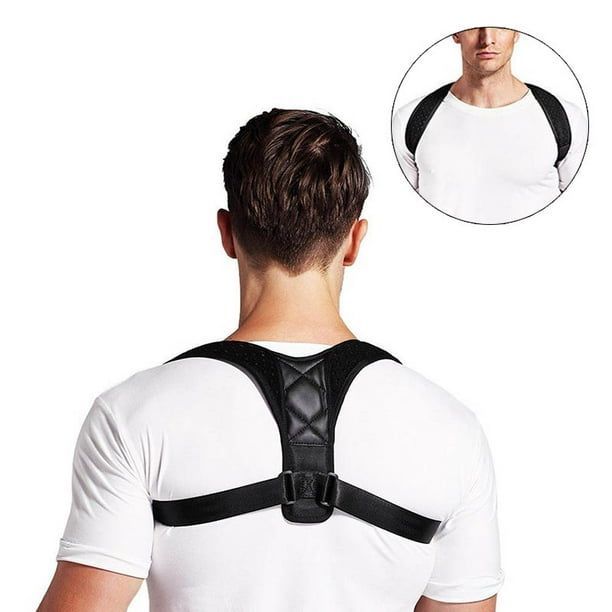 Body Mechanics Posture Corrector Belt Back Pain Reliever Cervical ...