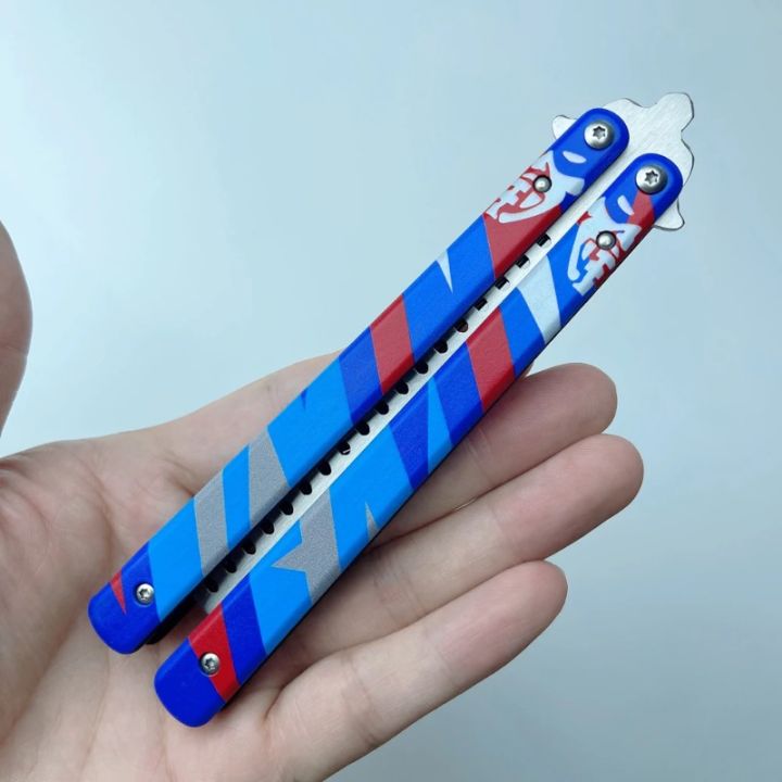 23CM Valorant Game Merch Portable Yoru's Stylish Butterfly Comb Knife ...