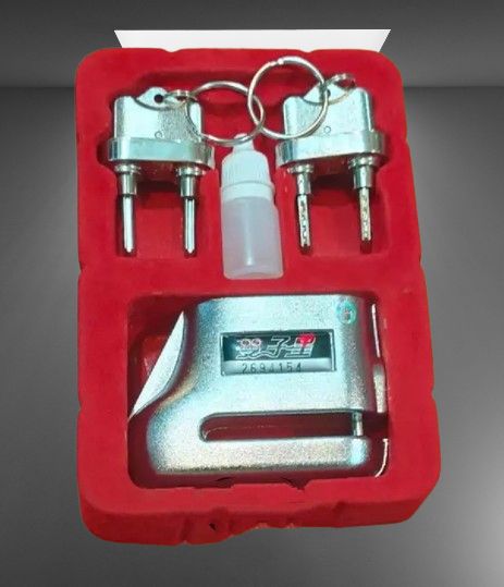 Best Acid Security Duel Hydraulic Lock for All Motorcycle Dis Lock and ...