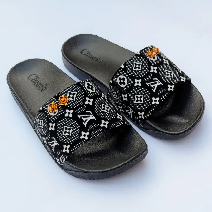 New stylish lv style medicated slippers for females || Light weight ...