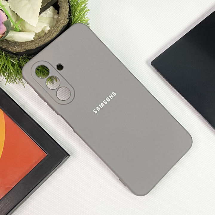 Samsung Galaxy A56 Cover - Gray - Premium Quality Official Silicone ...