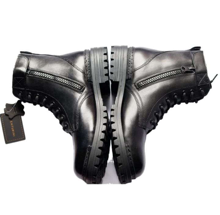 Apex/BMTF Leather Ankle boots | Boots for men l Biker Long Boots ...