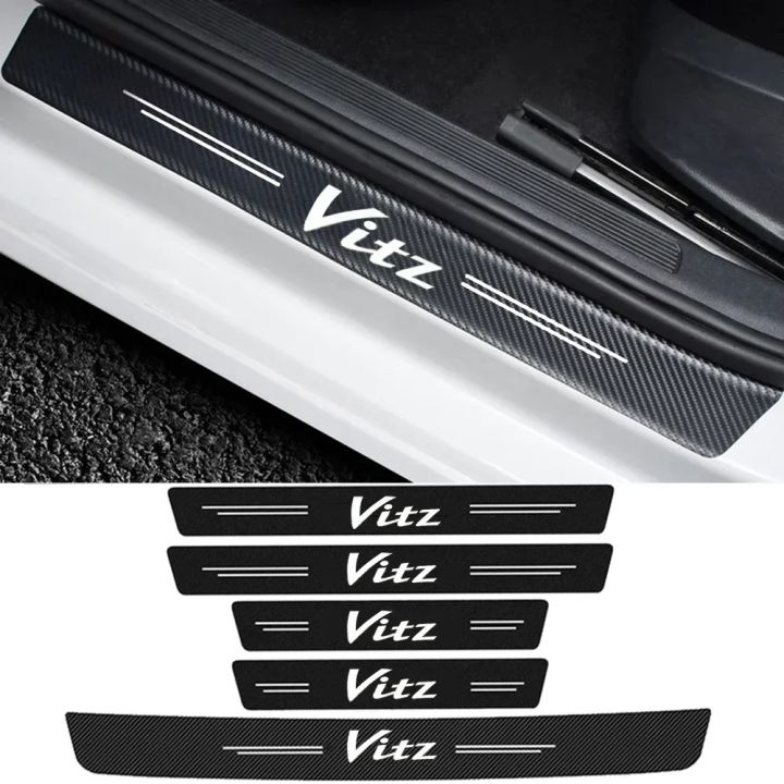 Car Door Sill Protective Sticker Rear Trunk Bumper Threshold Decals for ...