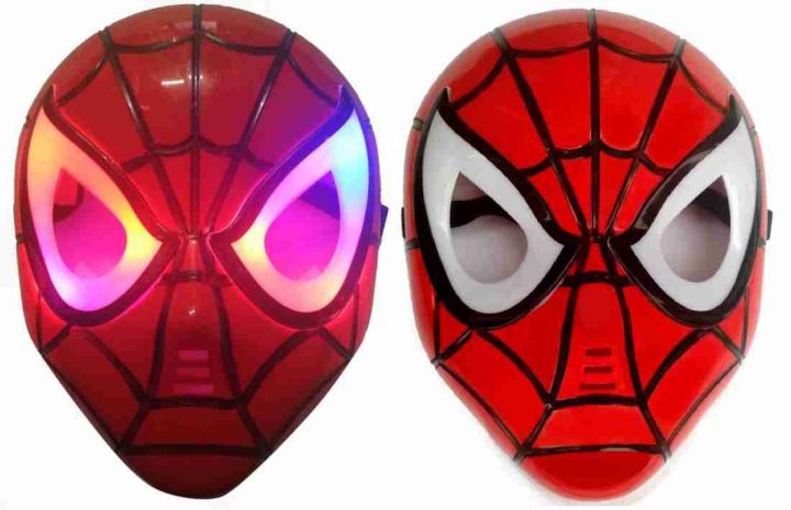 Spider-Man mask superhero lightning mask for kids | Daraz.com.bd