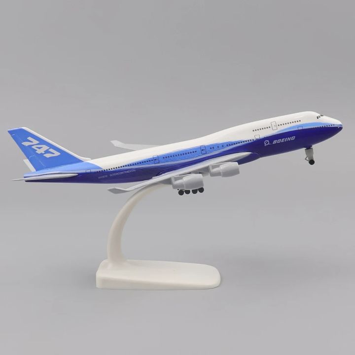 20CM Boeing 747 Plane Airplane Model Aircraft Metal Diecast Planes w ...