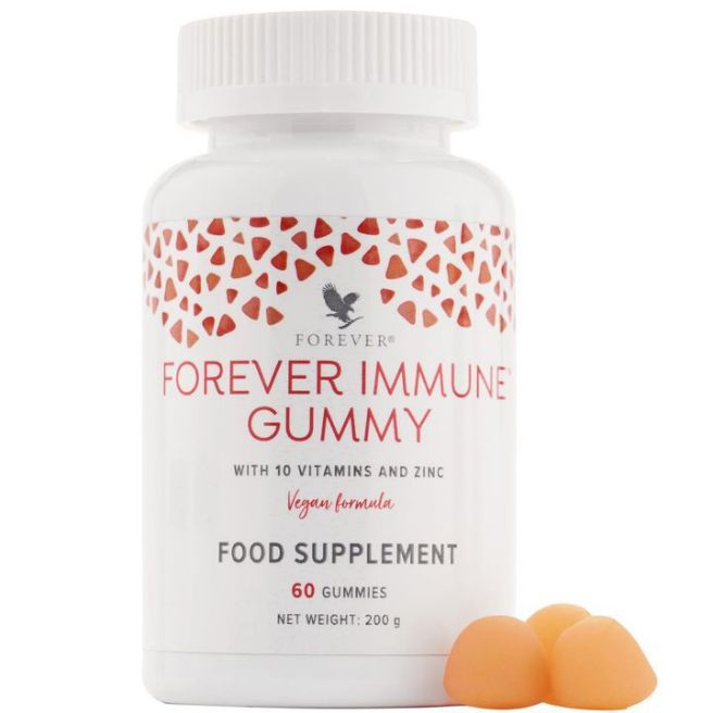 Forever Immune Gummies with 10 vitamins and zinc - vegan formula , food ...