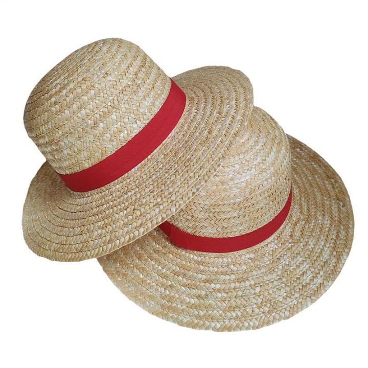 Multifunctional Straw Hat for Men Women Luffy Cosplay with String Sun ...