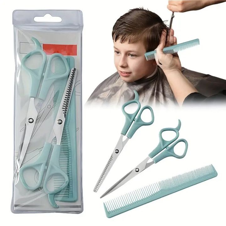 3 Pieces/Set Of Children's And Baby Haircut Scissors Set Liu Hague Flat ...