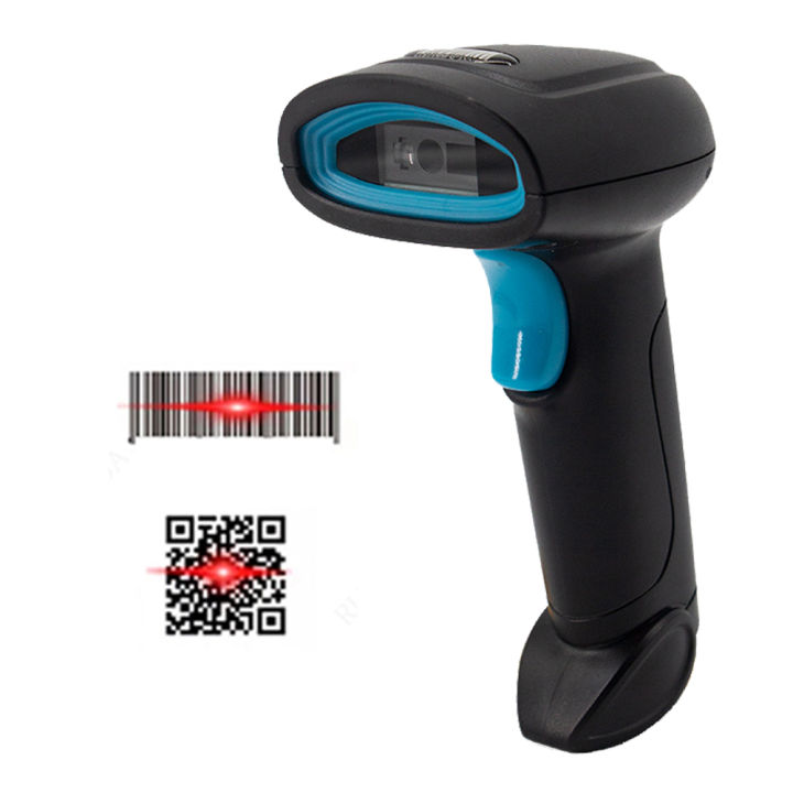 1D 2D Wired Bar code Scanner or Wireless Portable Reader or 2d ...