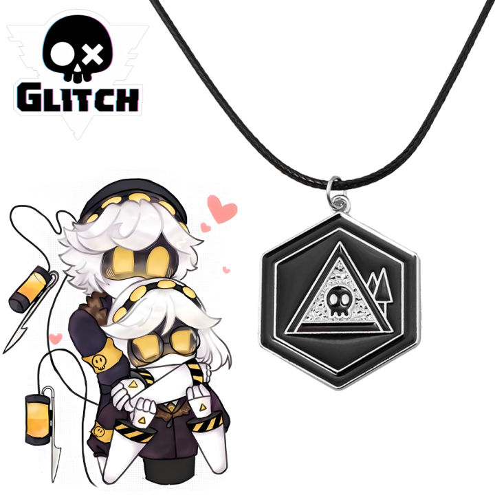 Anime Murder Drones Cosplay Props Necklace Gothic Skull Skeleton ...