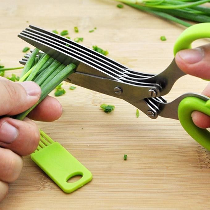 5 blades Shear Scissors | Daraz.pk