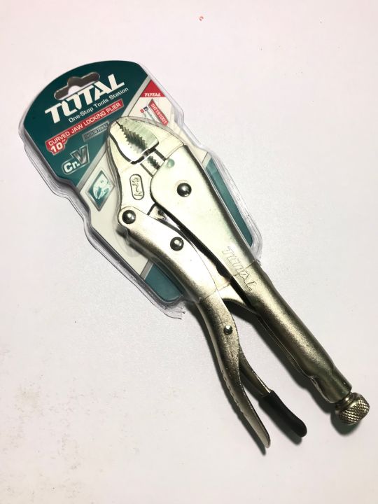 Total Curved Jaw Locking Plier 10” (THT191001) | Daraz.pk