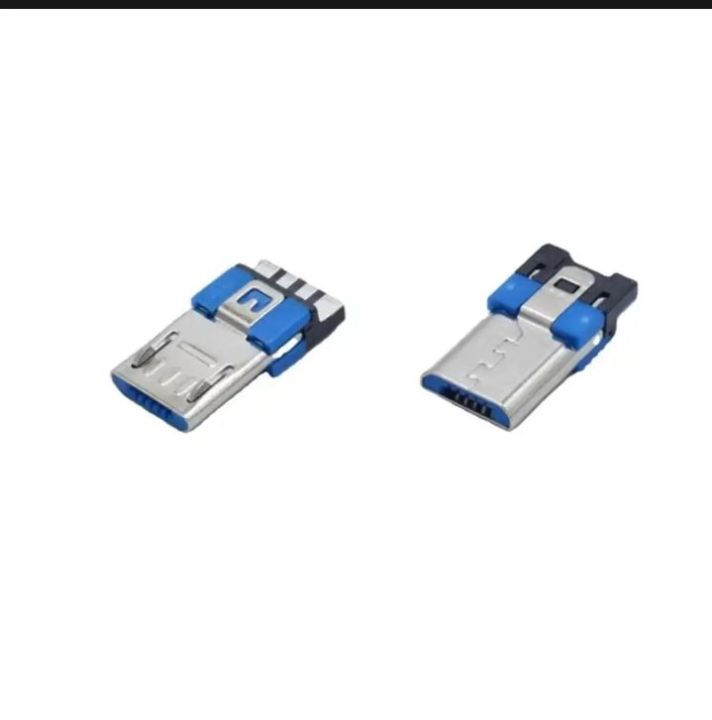 25ps 50ps100 four pin micro USB Connector Tail USB Plug Socket Terminals Mobile Data Cable Male ...