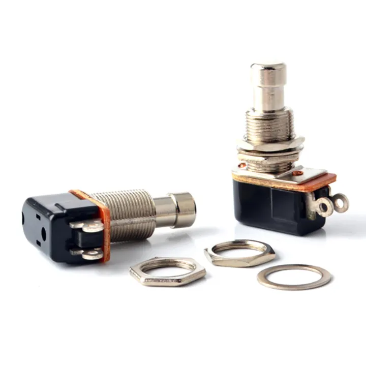 DIY Momentary SPST Soft Touch Push Button Stomp Foot Pedal Switch ...