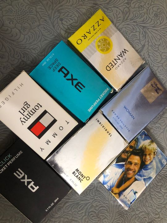 Pocket Purfume for Men and Women, long lasting fragrance (AXE, AXE deep ...