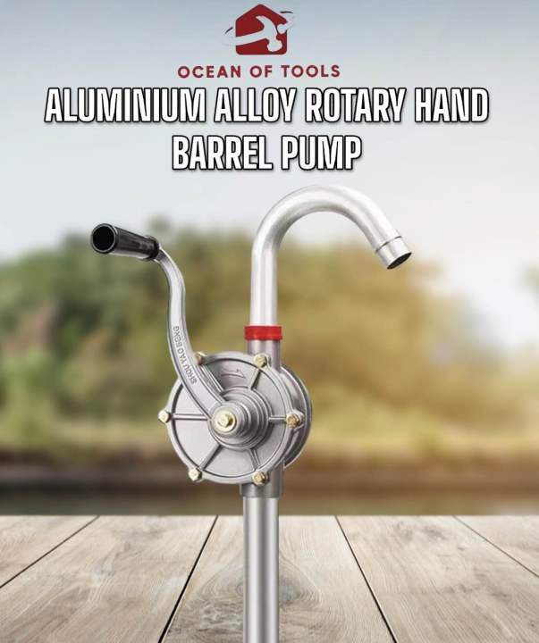 Heavy duty Hand Oil pump Aluminium Alloy Body Drum pump For oils & etc ...