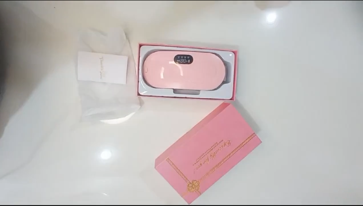 Period Pain Cramp Relief Belt -Massager machine-Portable Menstrual ...