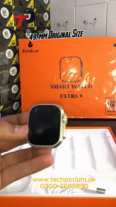 New Z-60 Ultra-2 49mm Smartwatch with 9+1 Straps Screen Protector ...