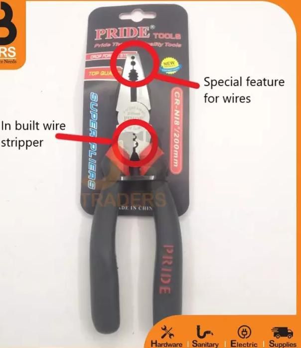 Premium Quality with extra features Pride Plier 8 | Daraz.pk